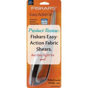 Fiskars Spring-Action Fabric Scissors Review | A Sewist's Perspective