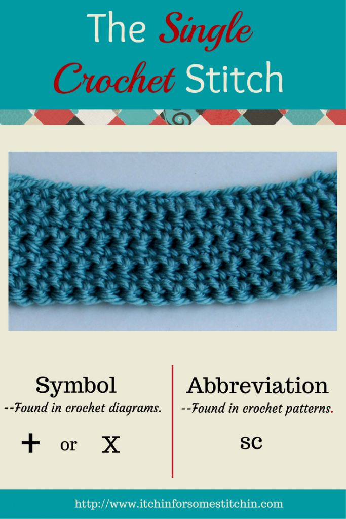 How to Single Crochet: 6 Easy Steps - Itchin' for some Stitchin'
