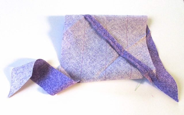 Sewing Tutorial: Create Continuous Bias Binding Tape from One Fabric Square