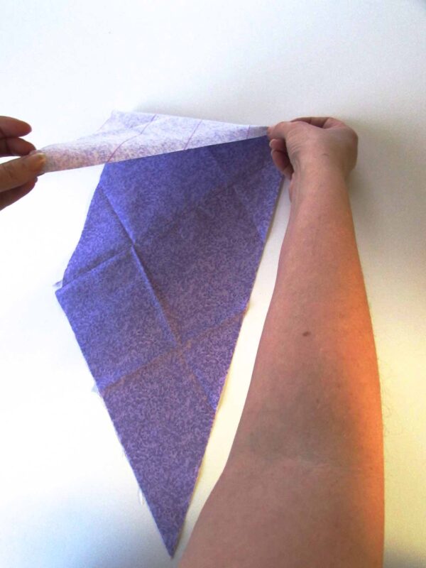 Sewing Tutorial: Create Continuous Bias Binding Tape from One Fabric Square