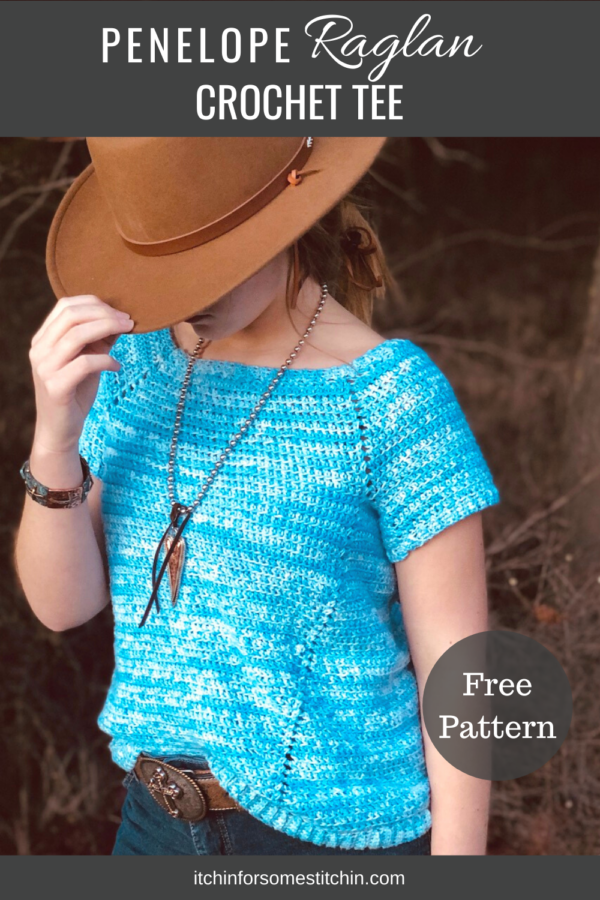 Stylish and Free: Crochet Raglan Top Pattern for the Fashion-Forward