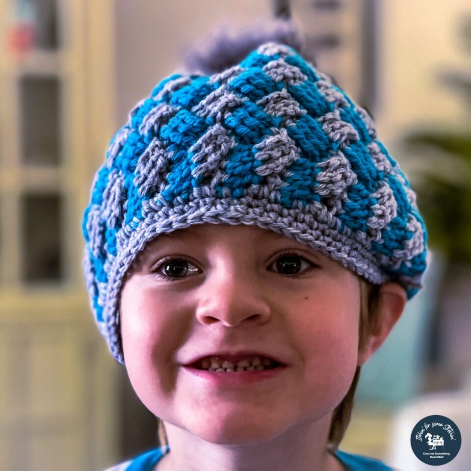 Free Crochet Pattern: Make a Winter Waves Beanie with Diagonal ...