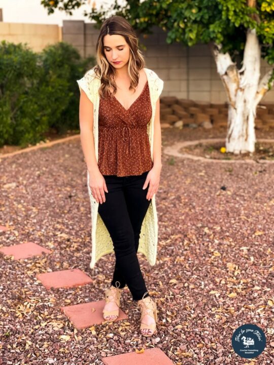 Free Crochet Pattern: Kalina Duster - Your Stylish Layer for Every Season