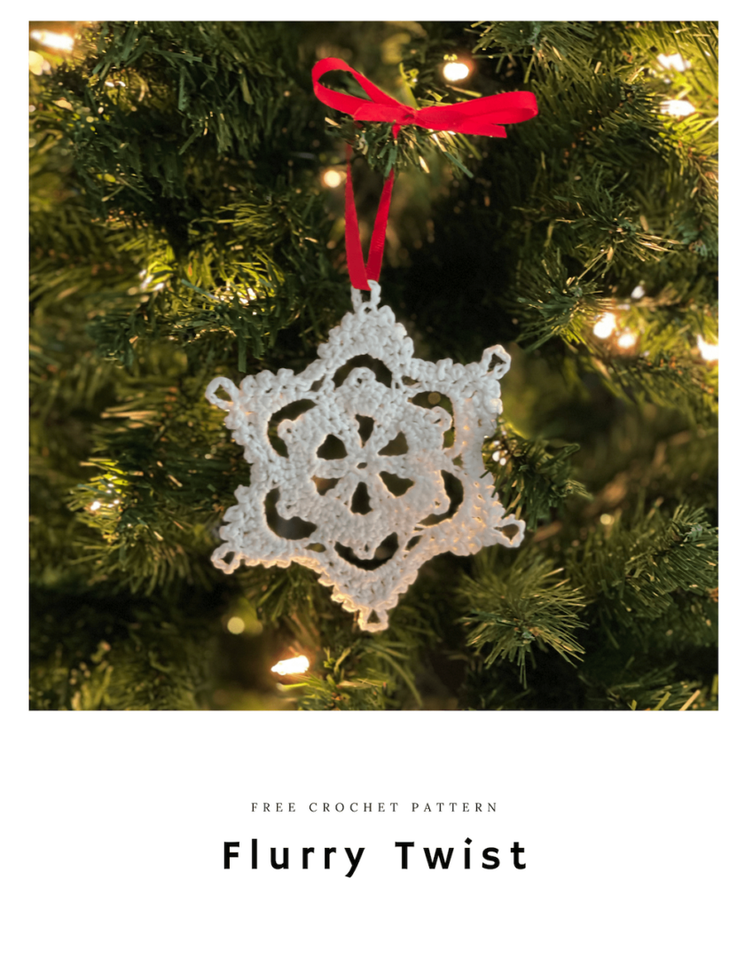 Create Stunning Geometric Crochet Snowflakes