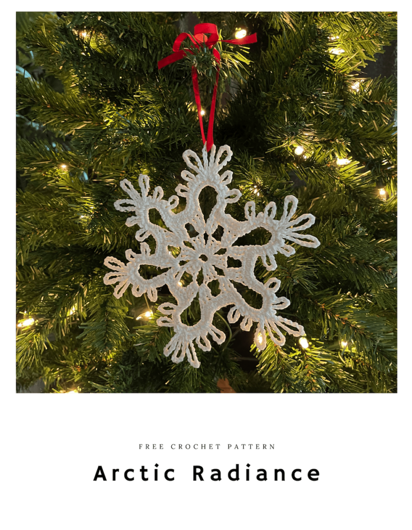 Crafting Winter Magic: Intricate Crochet Snowflakes