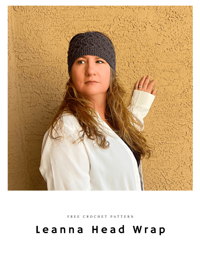 Free Crochet Leanna Head Wrap Pattern: A Quick Yarn Stash-Busting Project