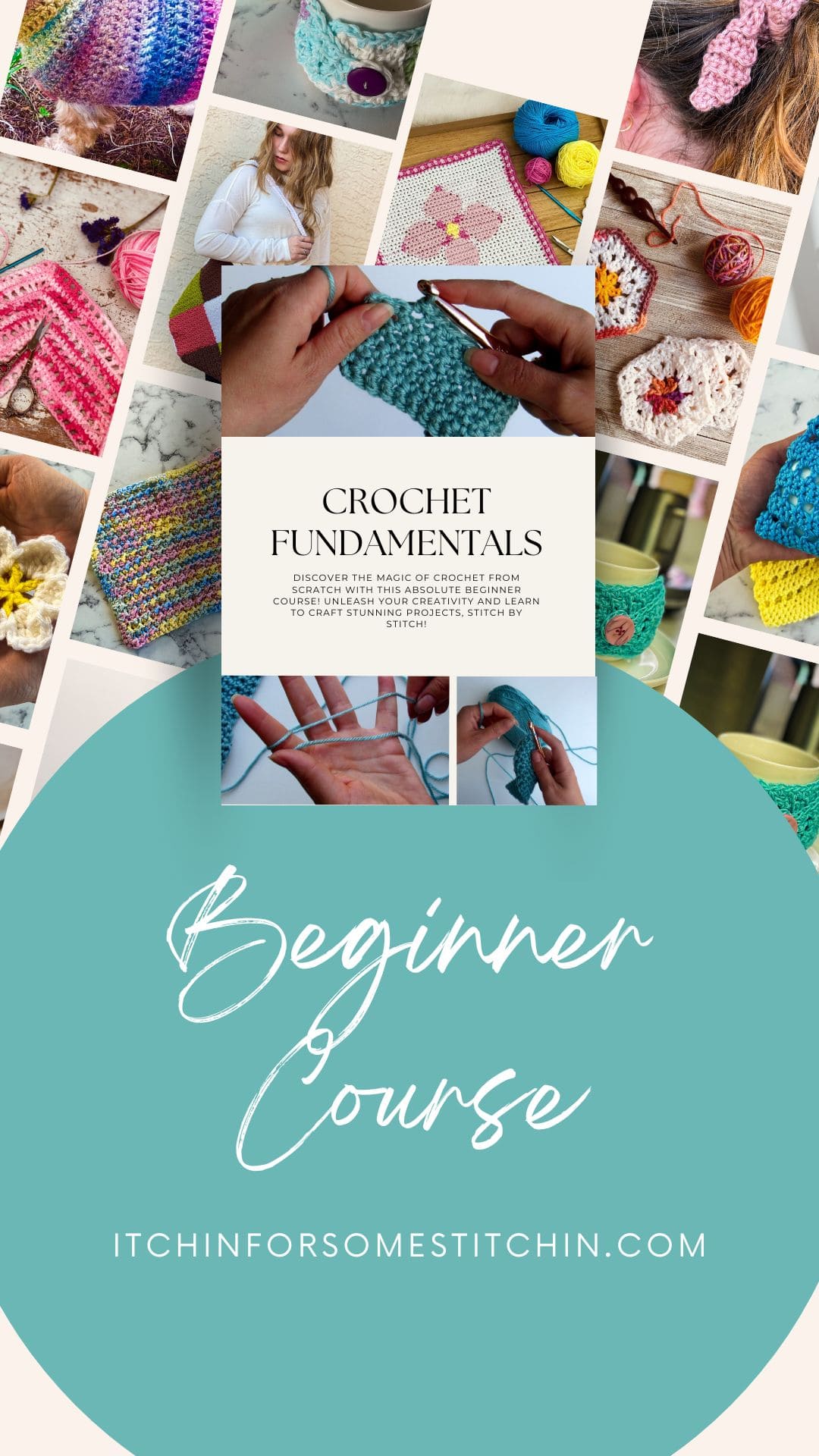 Learn to Crochet Step by Step with Our Crochet Fundamentals Course