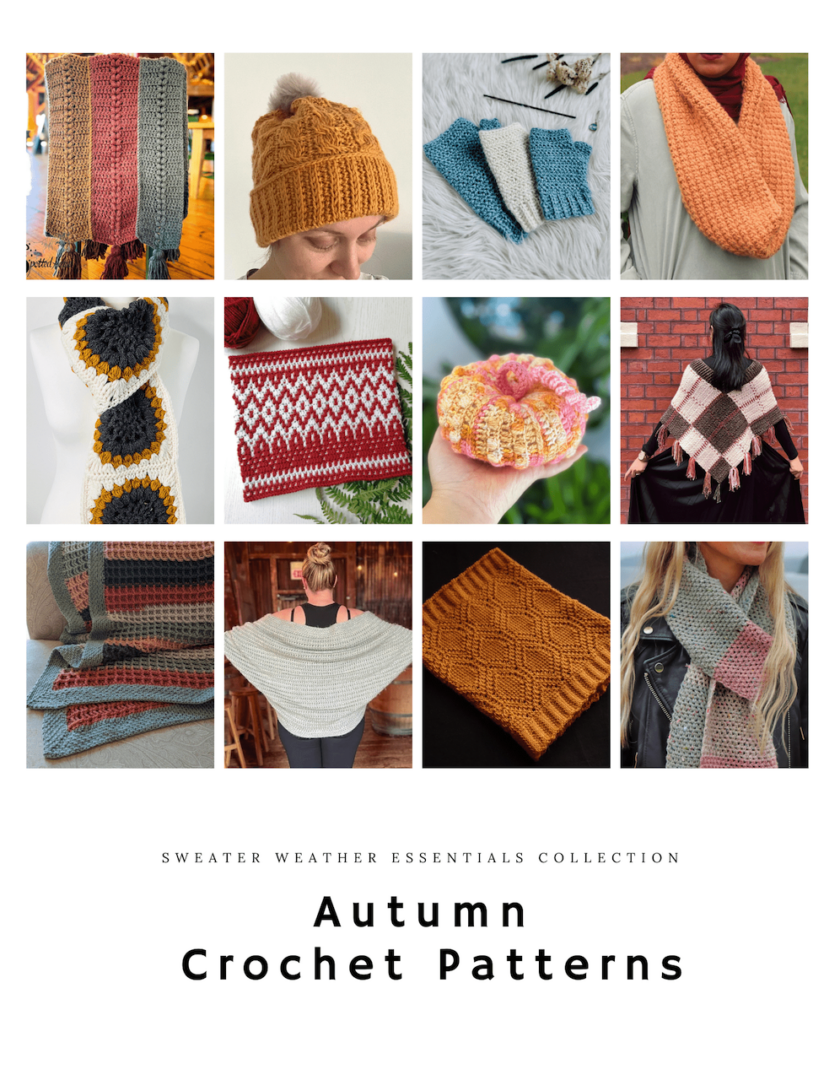Sweater Weather Essentials: 32 Cozy Fall Crochet Patterns to Keep You Warm