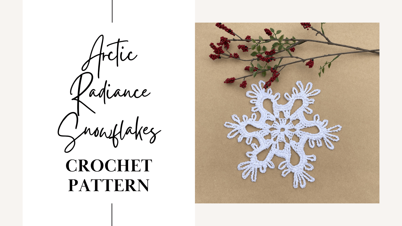 Crafting Winter Magic: Intricate Crochet Snowflakes