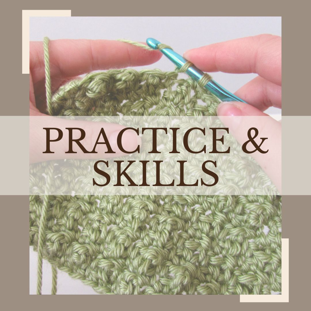 Beginner Crochet Practice & Skills | Learn Essential Stitches